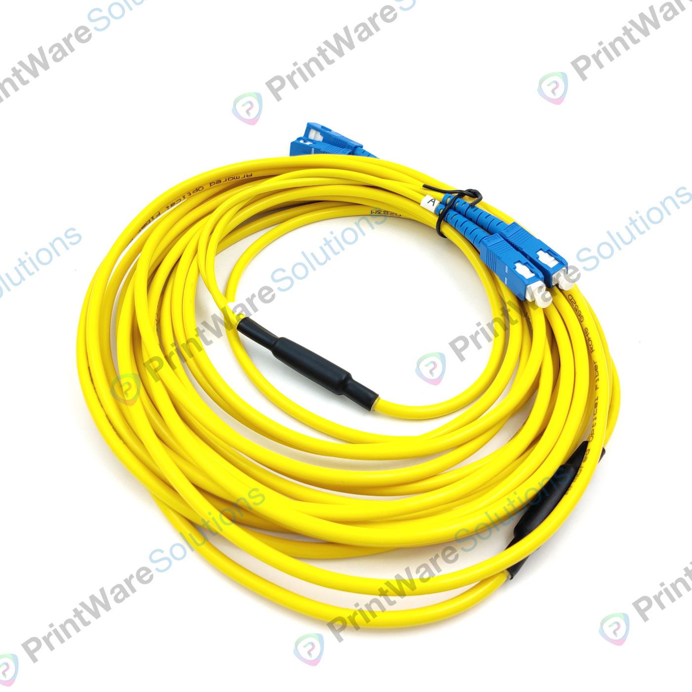 SC SC Armored Optical Fiber Cable 7Mtr