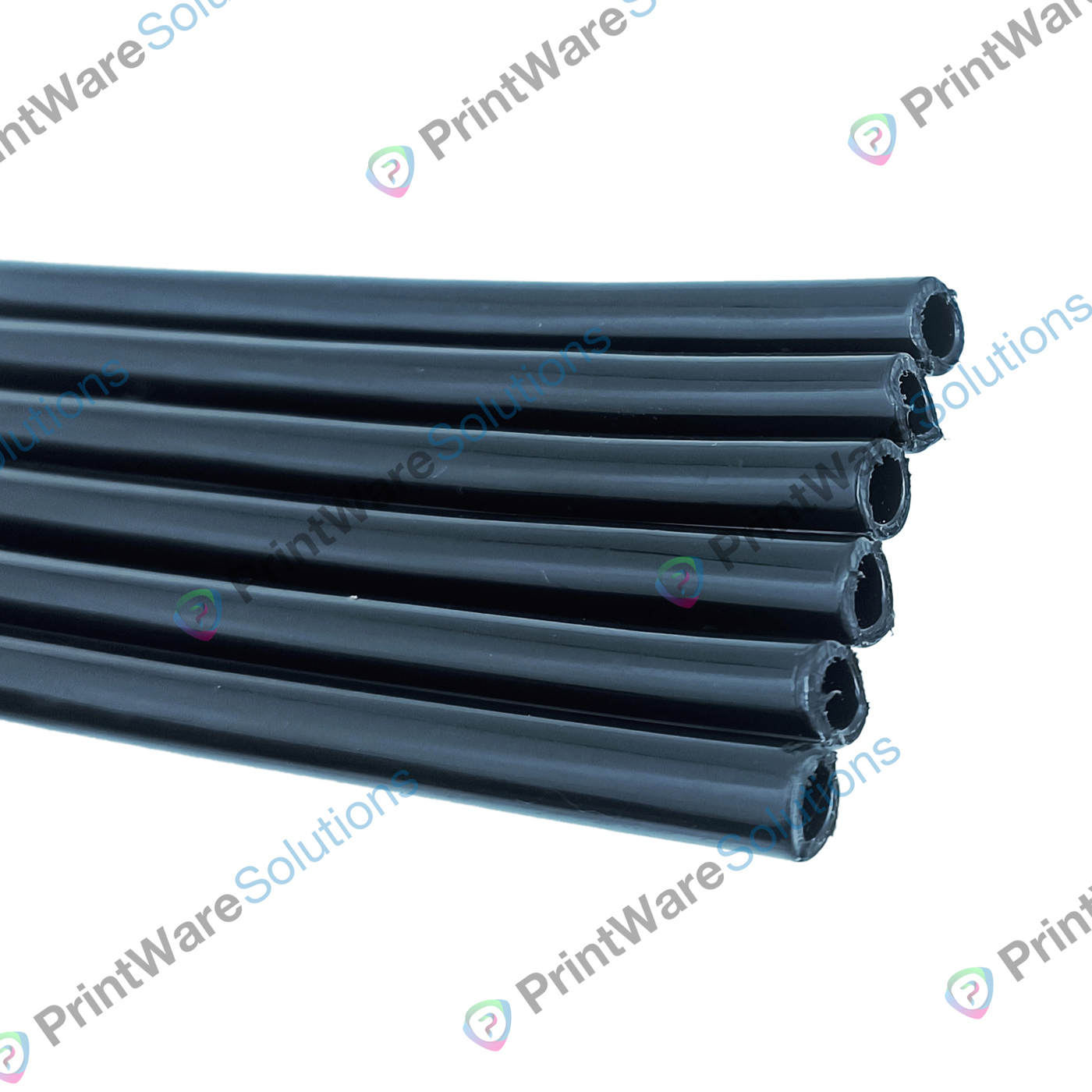 6 Row UV Black Tube 6mmx4mm
